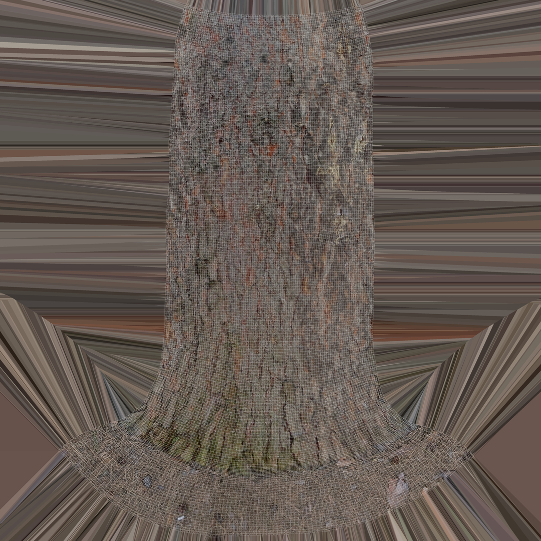 3D Pine Tree Trunk Scan 02 model - TurboSquid 1714184