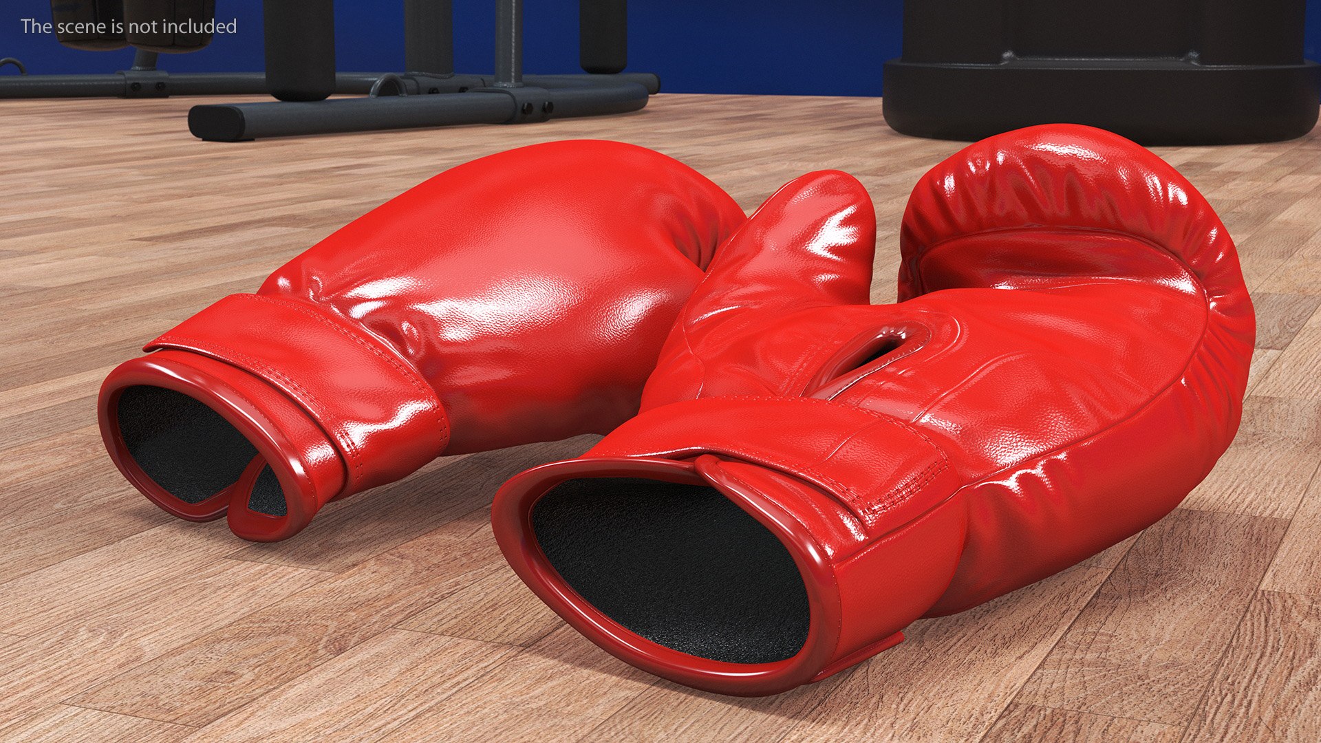 Pair Of Red Boxing Gloves 3D Model - TurboSquid 2148456