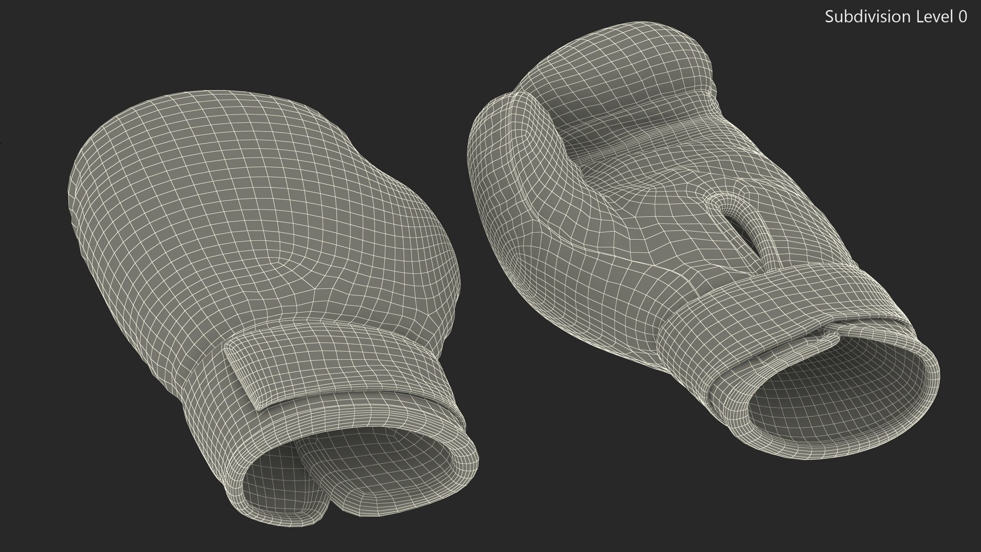 Pair Of Red Boxing Gloves 3D model - TurboSquid 2148456