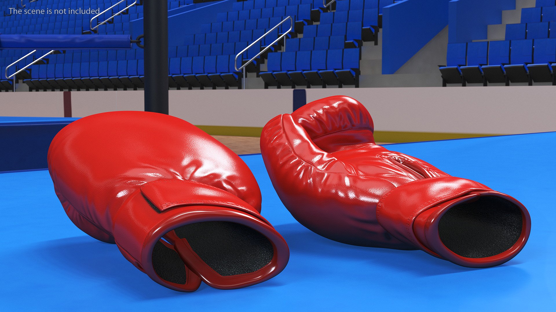 Pair Of Red Boxing Gloves 3D Model - TurboSquid 2148456