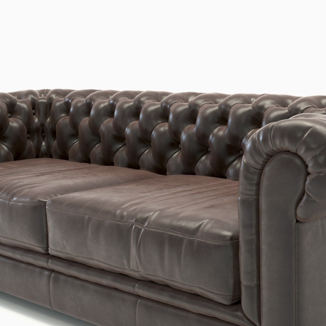 3d Model Of Mayson Chesterfield Seater