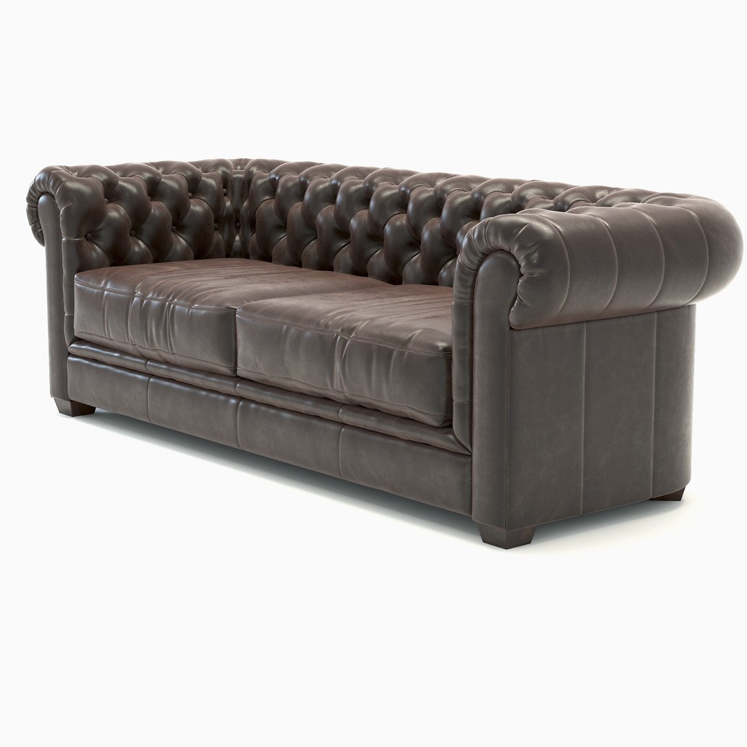 3d Model Of Mayson Chesterfield Seater