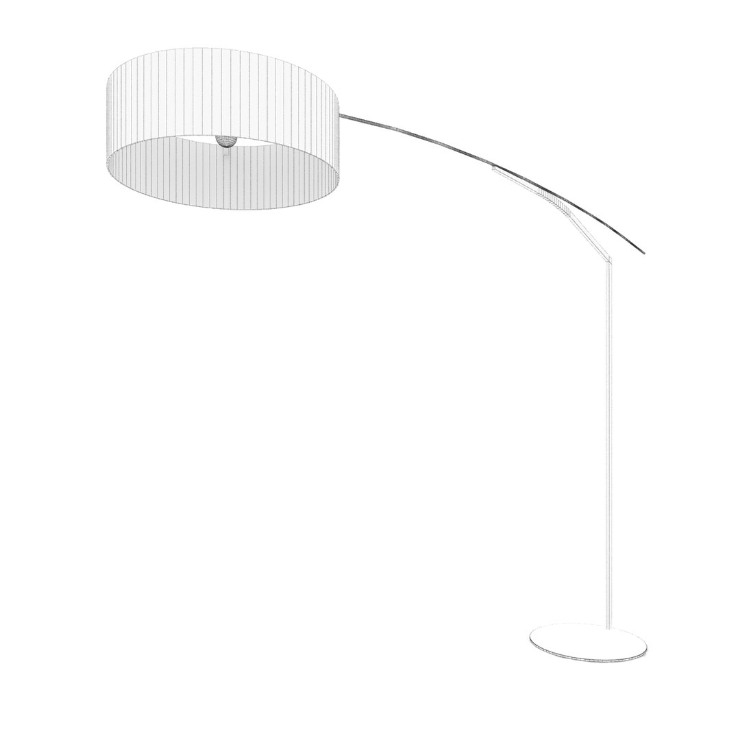 long lamp 3d max