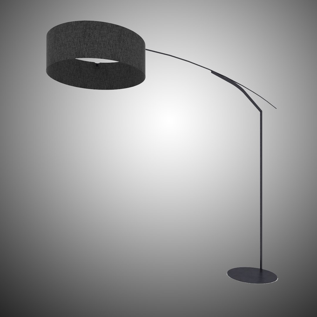 long lamp 3d max
