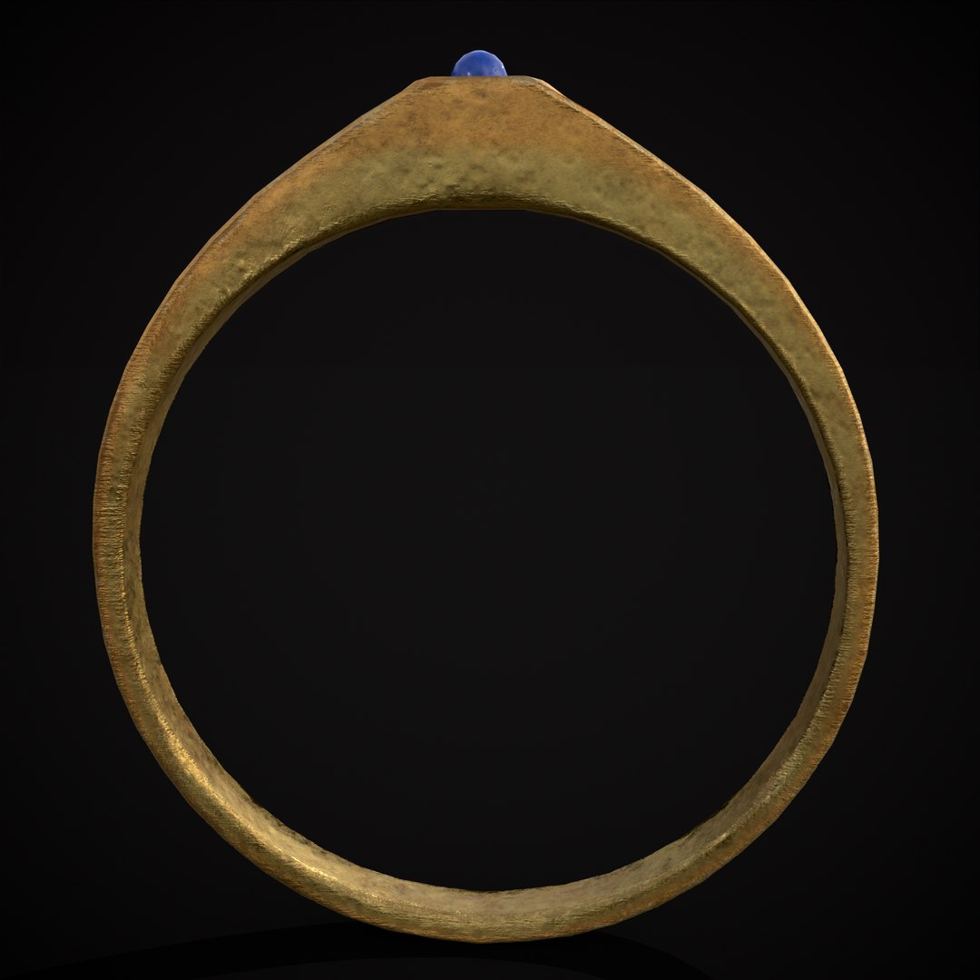 3D Four Medieval Rings - TurboSquid 2078289