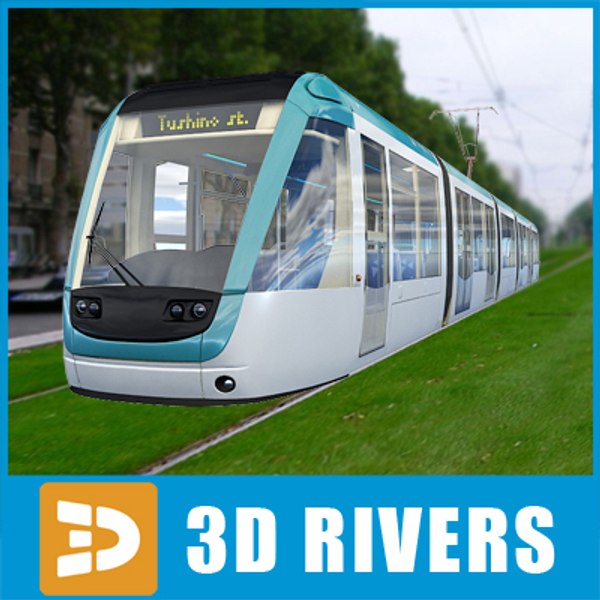 3D Tramway Models | TurboSquid