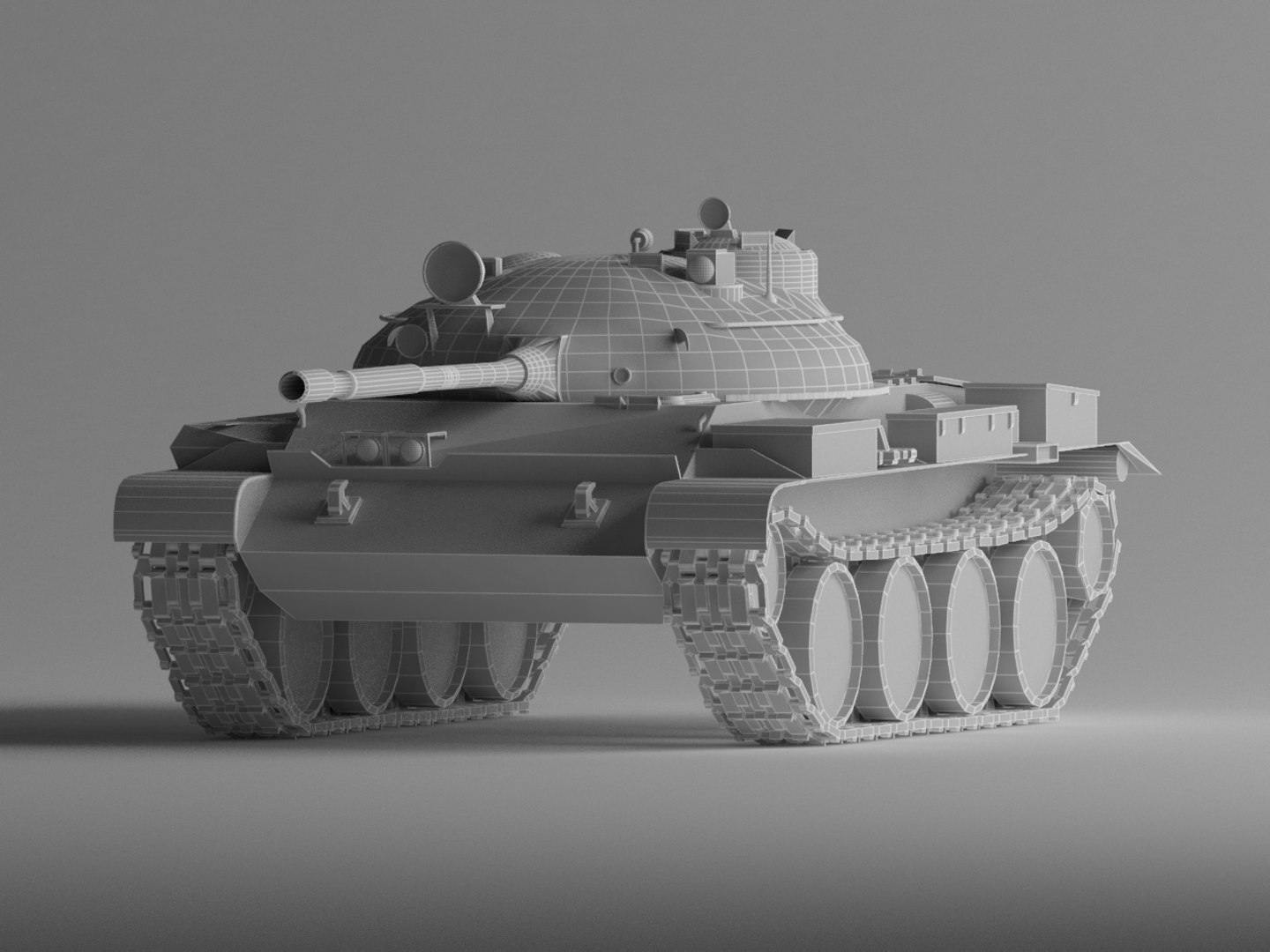 T-62 Battle Tank T-62a 3D - TurboSquid 1159041