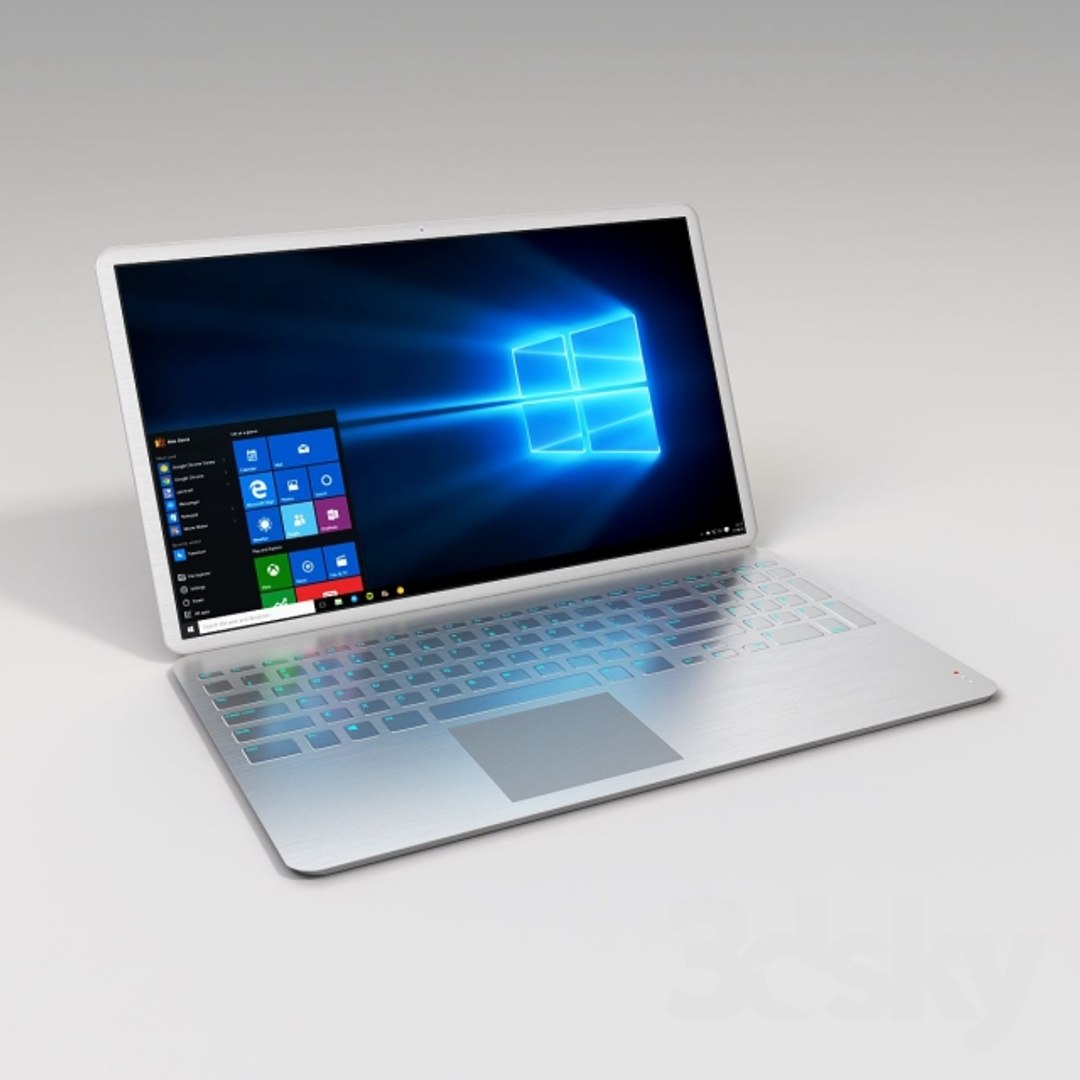 3d Model Laptop