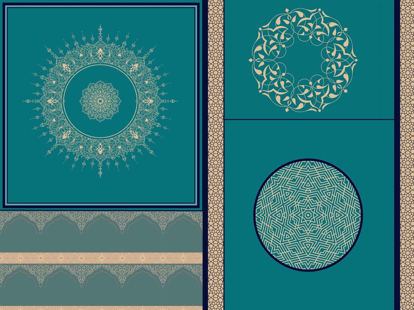 3D Islamic Models-decors And 4k Carpet Textures - TurboSquid 2009680