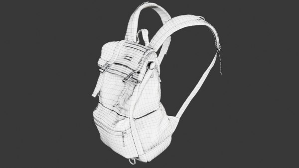 3D realistic men s backpack model - TurboSquid 1550129