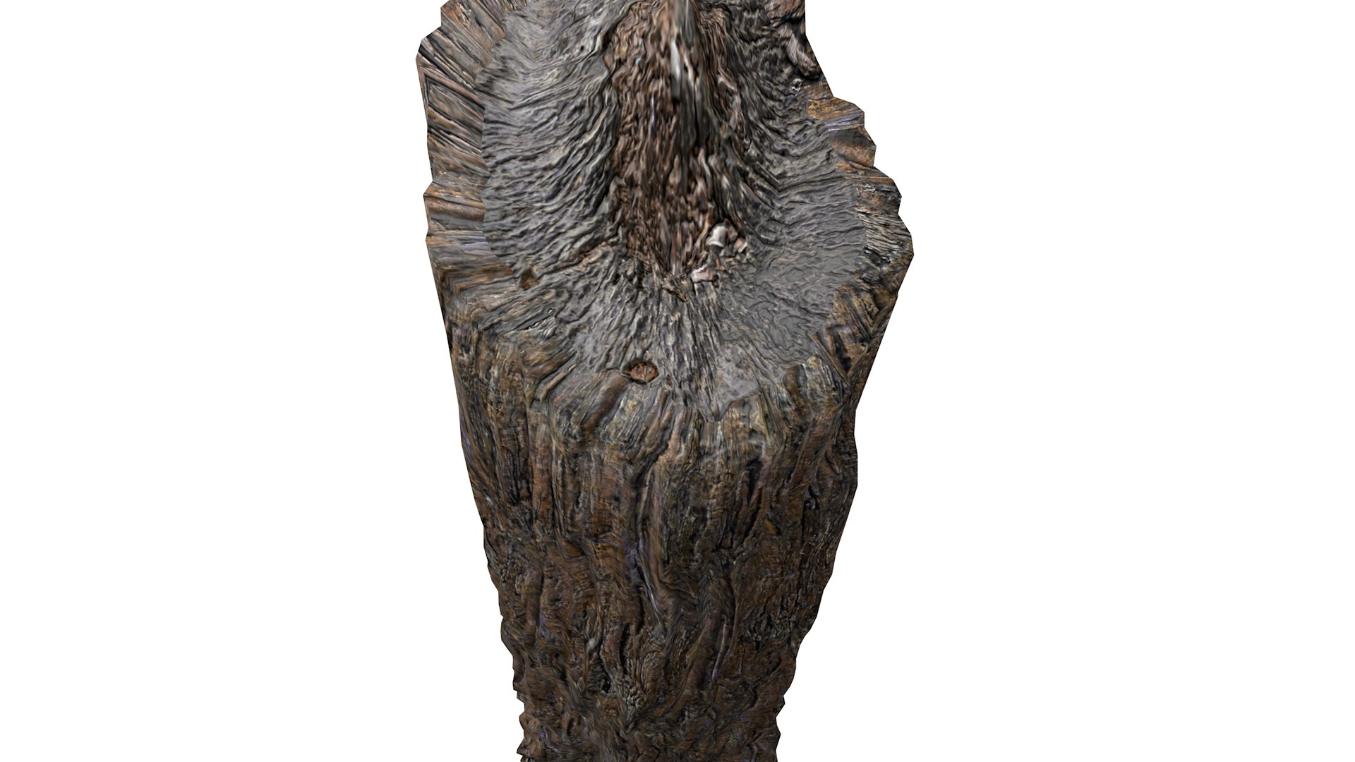 3D Giant Redwood Sequoia Tree Stump - 02 - - TurboSquid 2373506