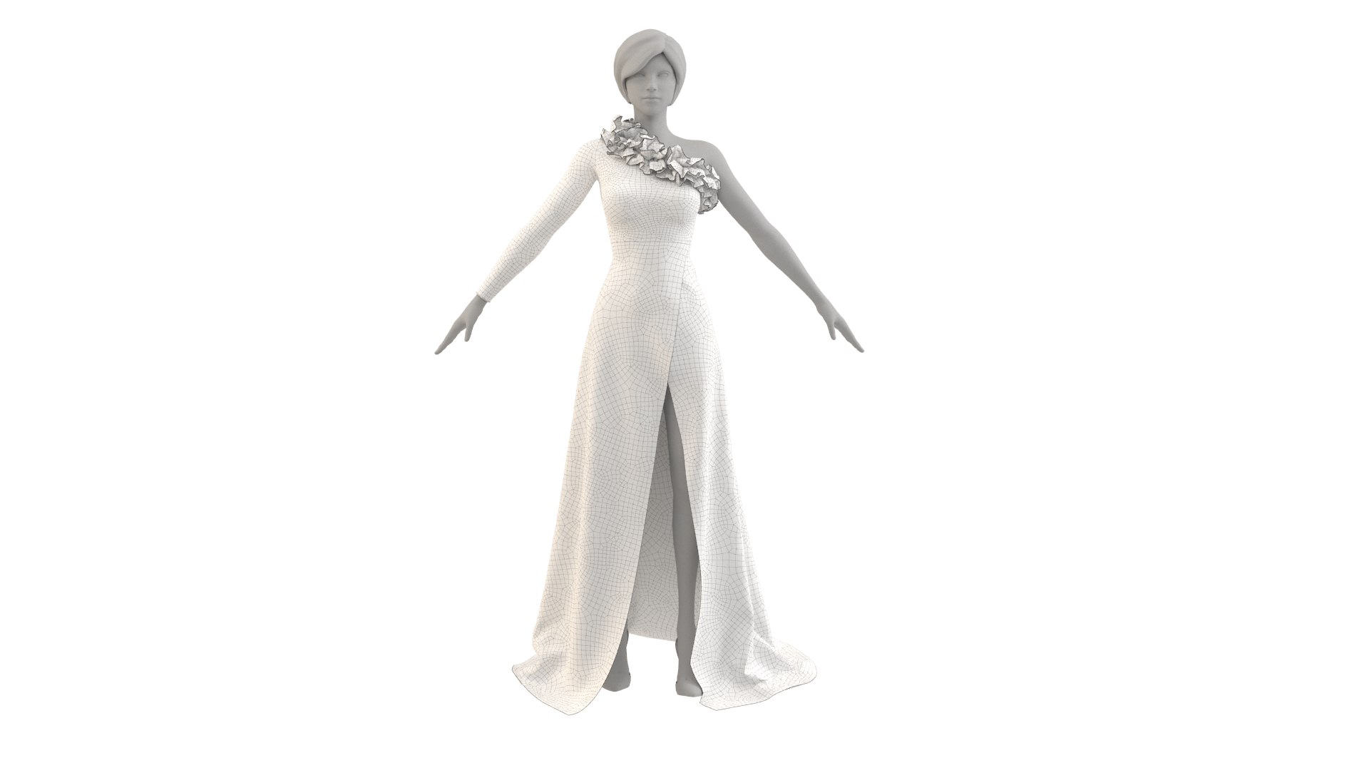 Dress Real Model - TurboSquid 1618733