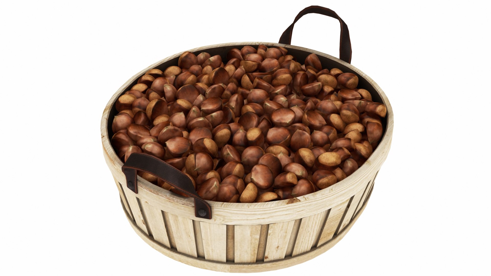 3D Model Chestnuts Nut - TurboSquid 1551214