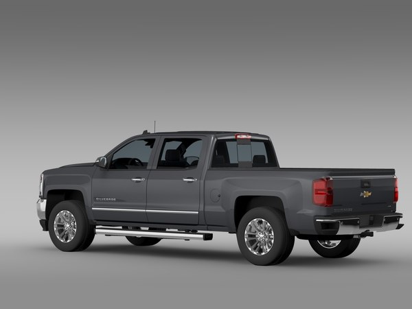 3d chevrolet silverado ltz crew model