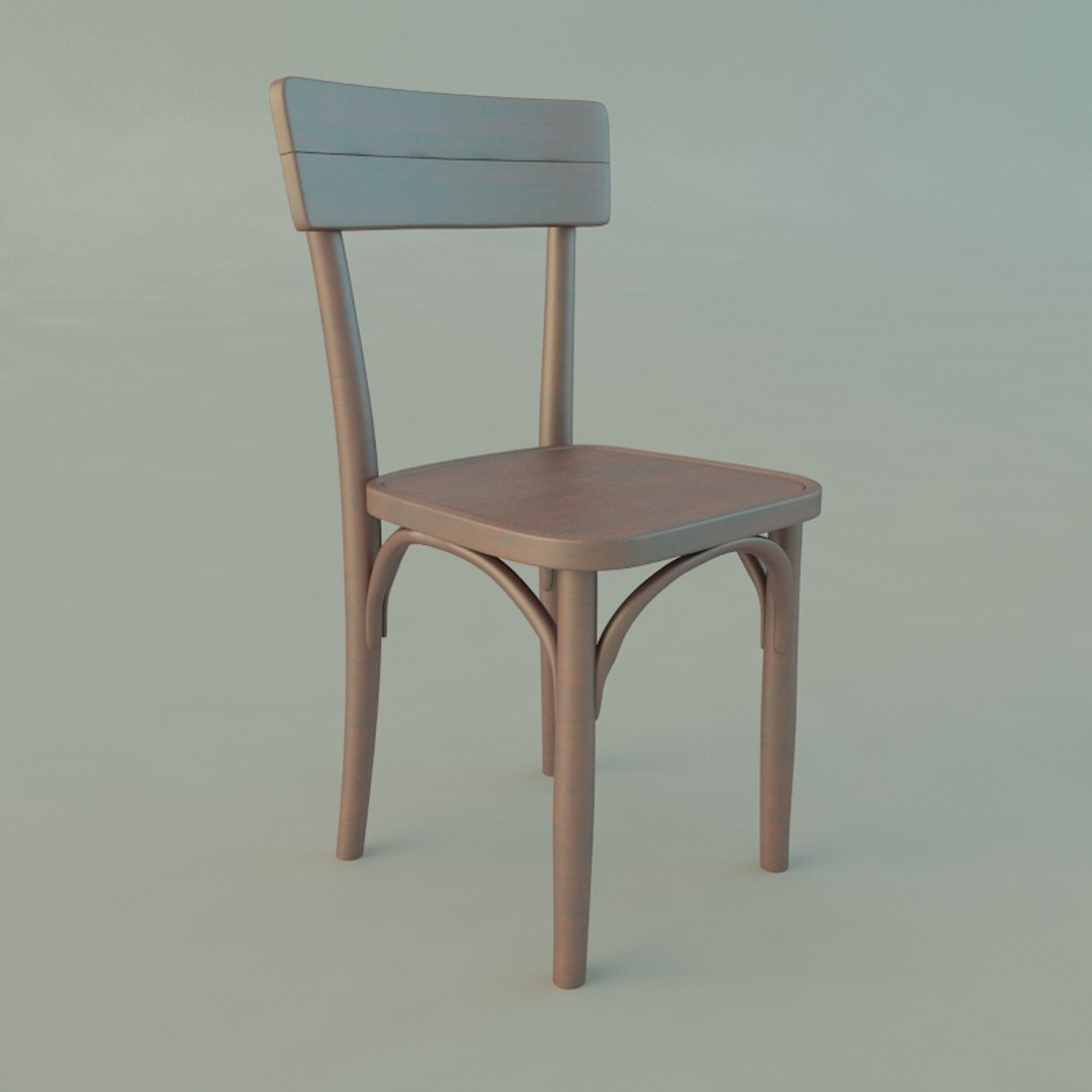 Old Chair 3d Model