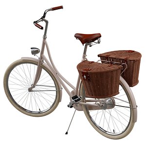 dutch bicycle 3d model