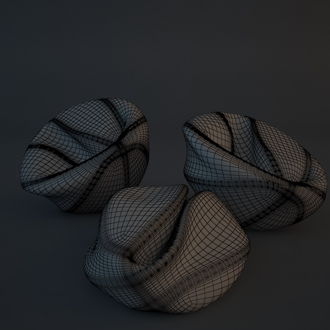 Deflated Basketball 3d Max