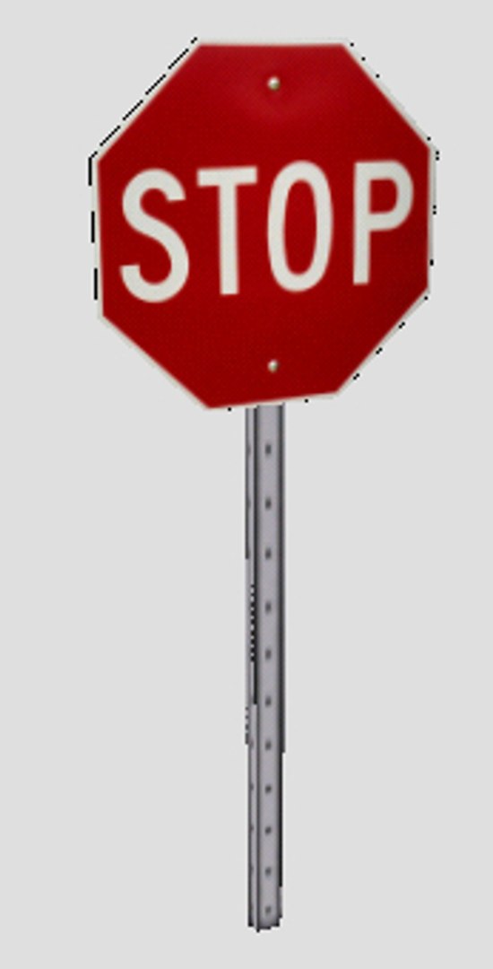 3d Stop Sign