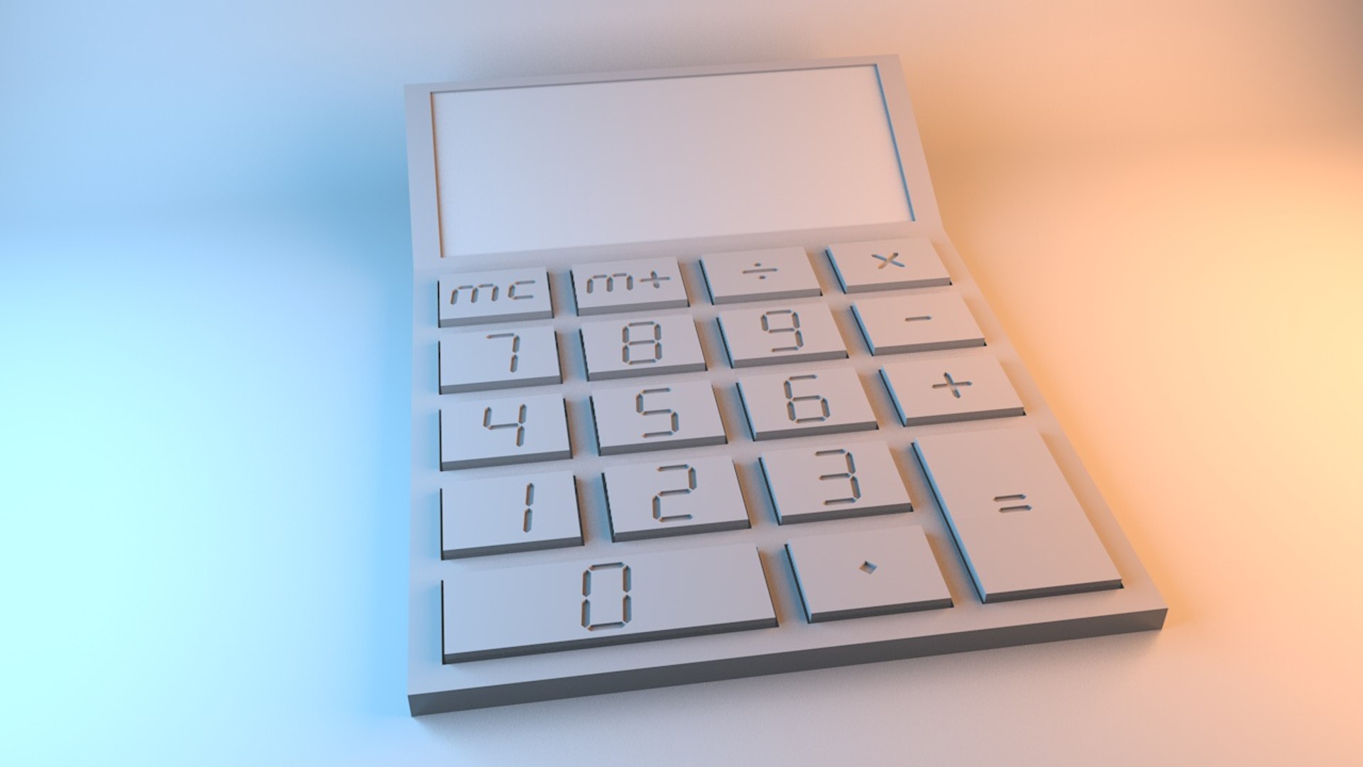 3D calculator - TurboSquid 1601191