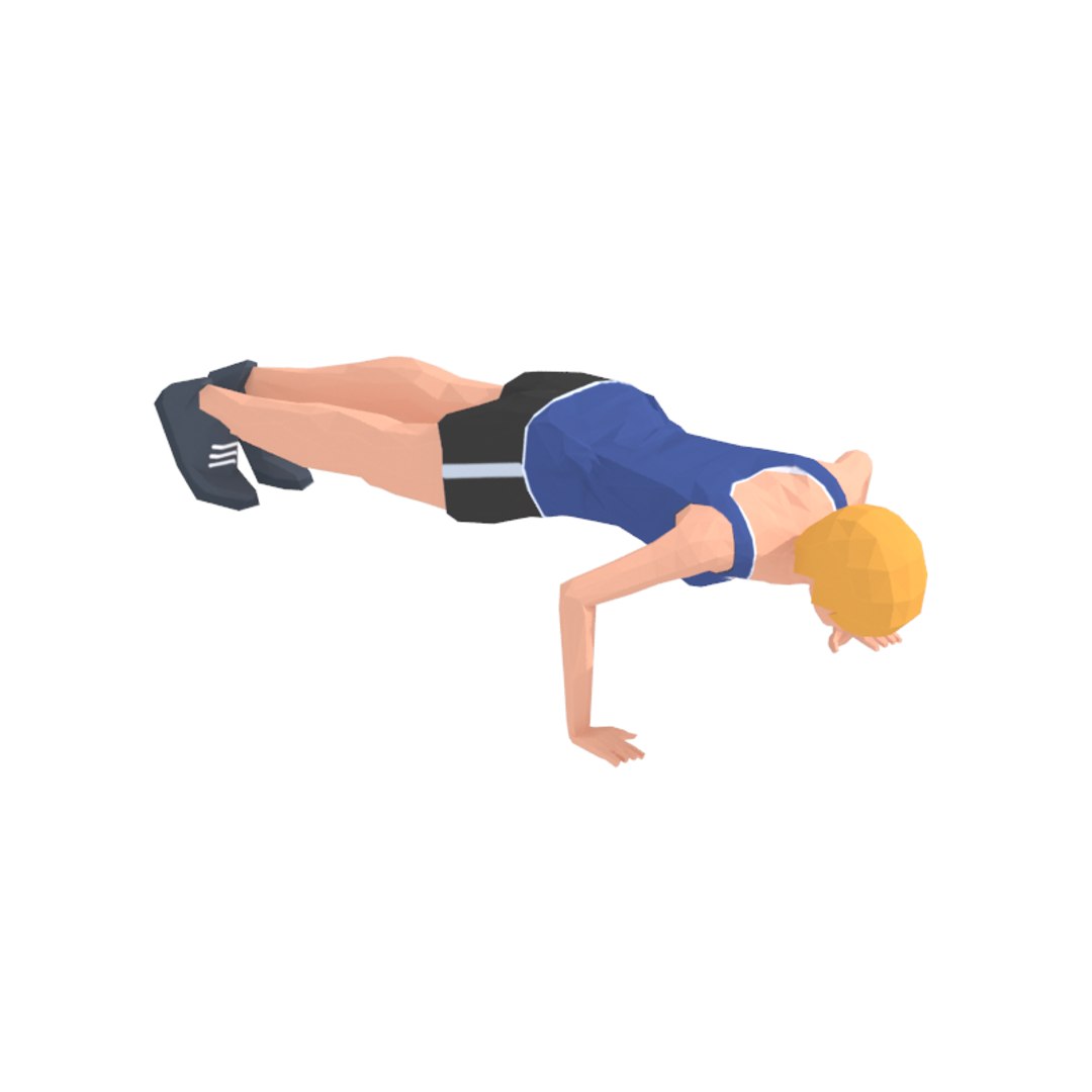 3D animations exercise woman model - TurboSquid 1706039