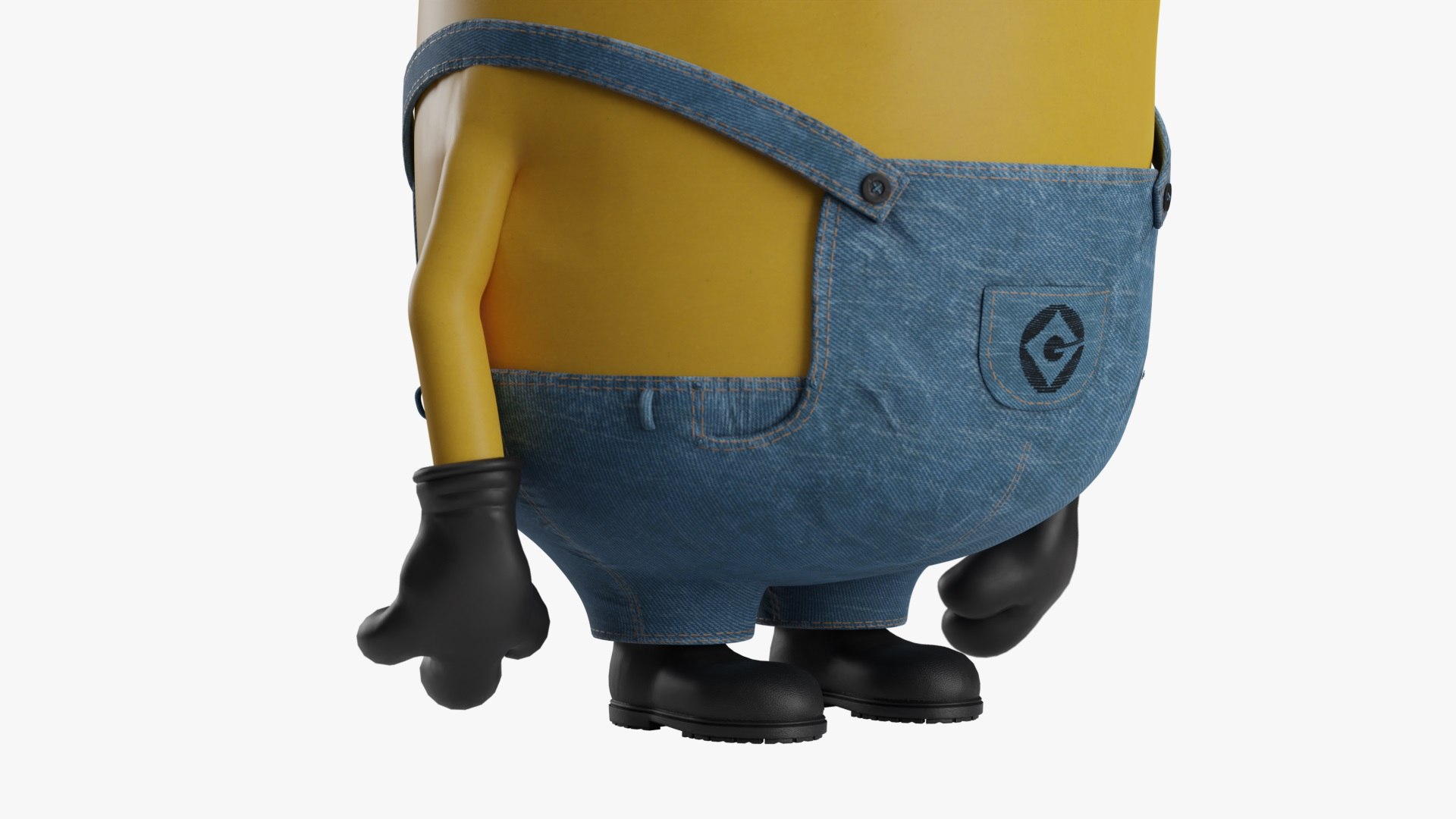 3D MINION Tom Model - TurboSquid 1950655