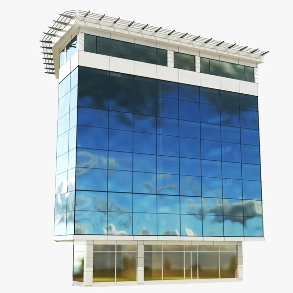 Realistic modern building 3D - TurboSquid 1383041