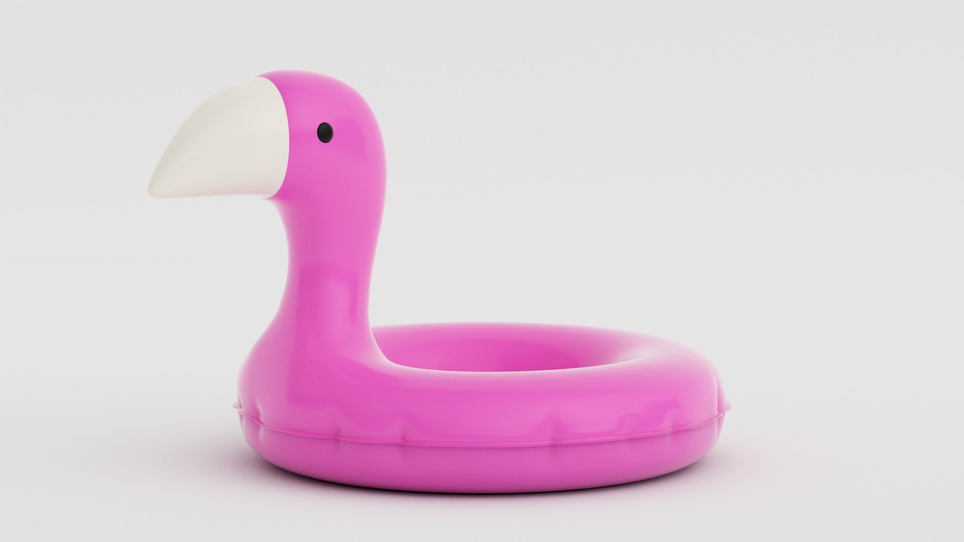 Flamingo Pool Float Inflatable Toy Swimming Tube 3D Model - TurboSquid ...