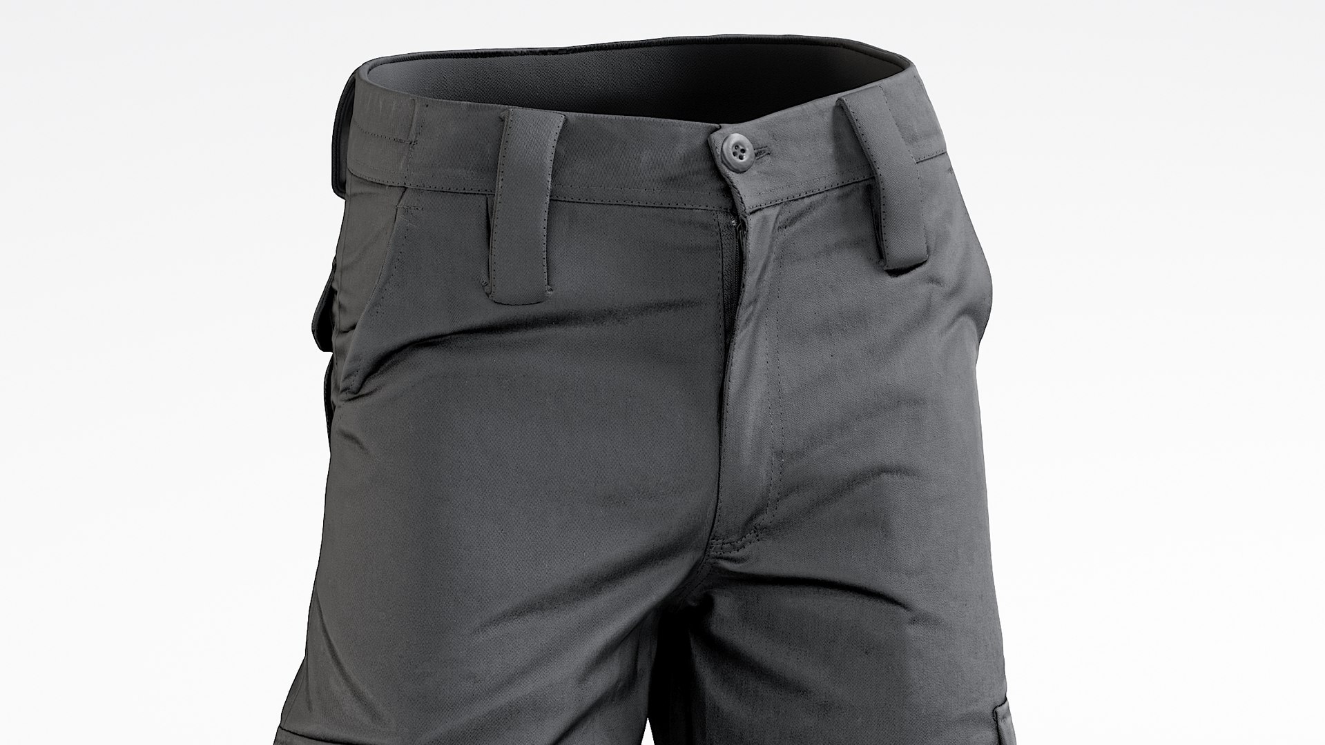 Realistic black pants boots 3D model - TurboSquid 1529856
