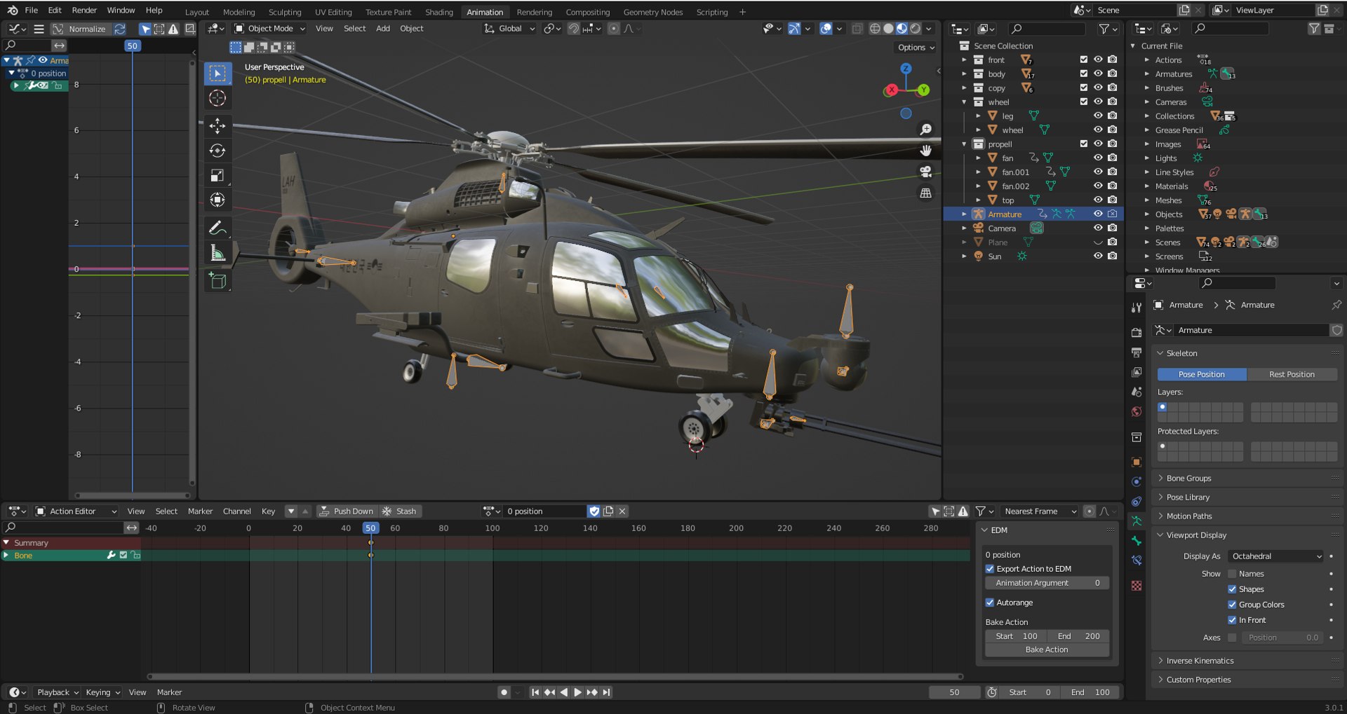 3D Korean Army Small Helicopter LAH Model - TurboSquid 2186223