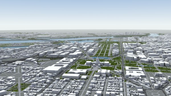 Washington DC model - TurboSquid 1764099