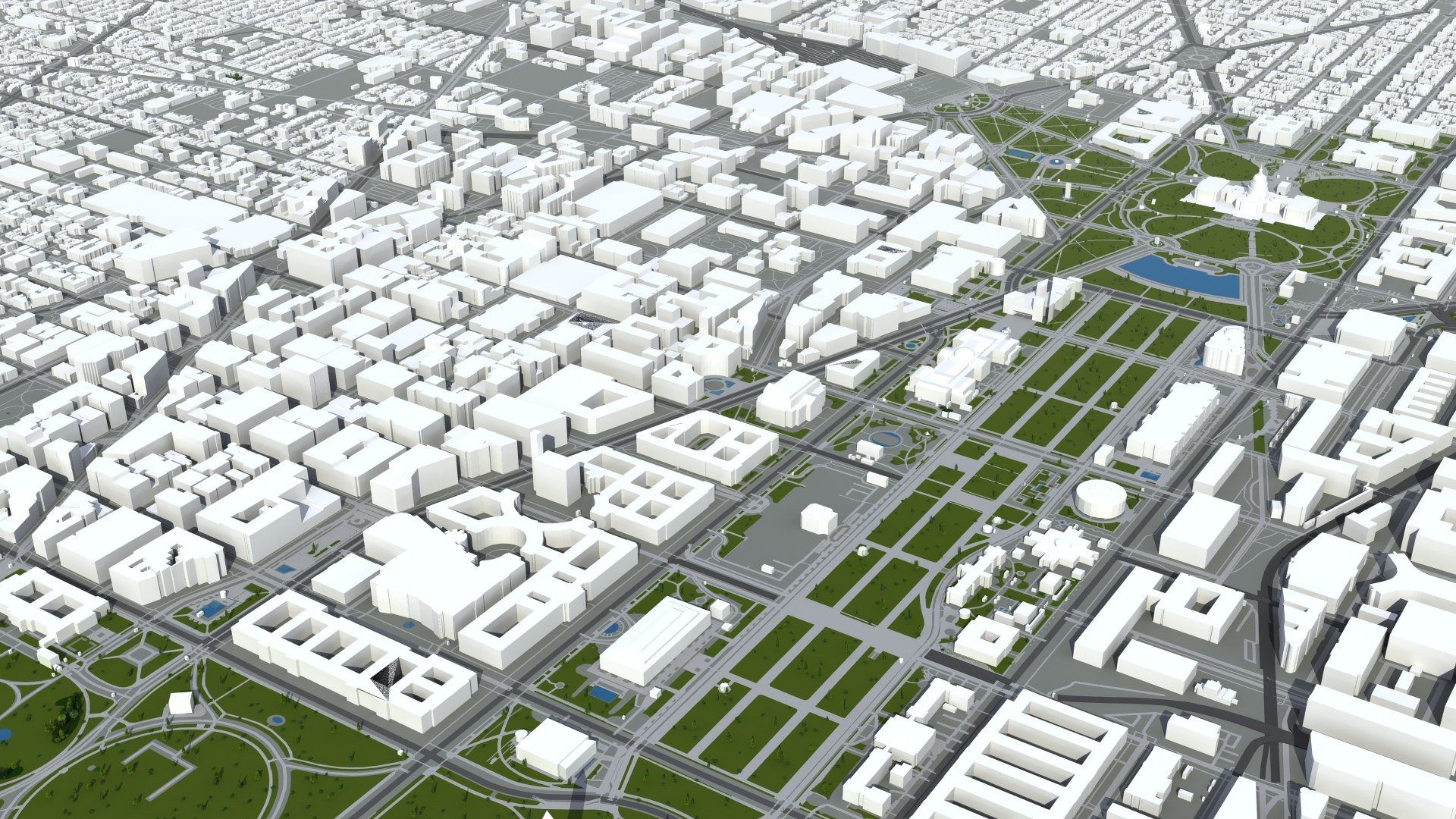 Washington DC model - TurboSquid 1764099