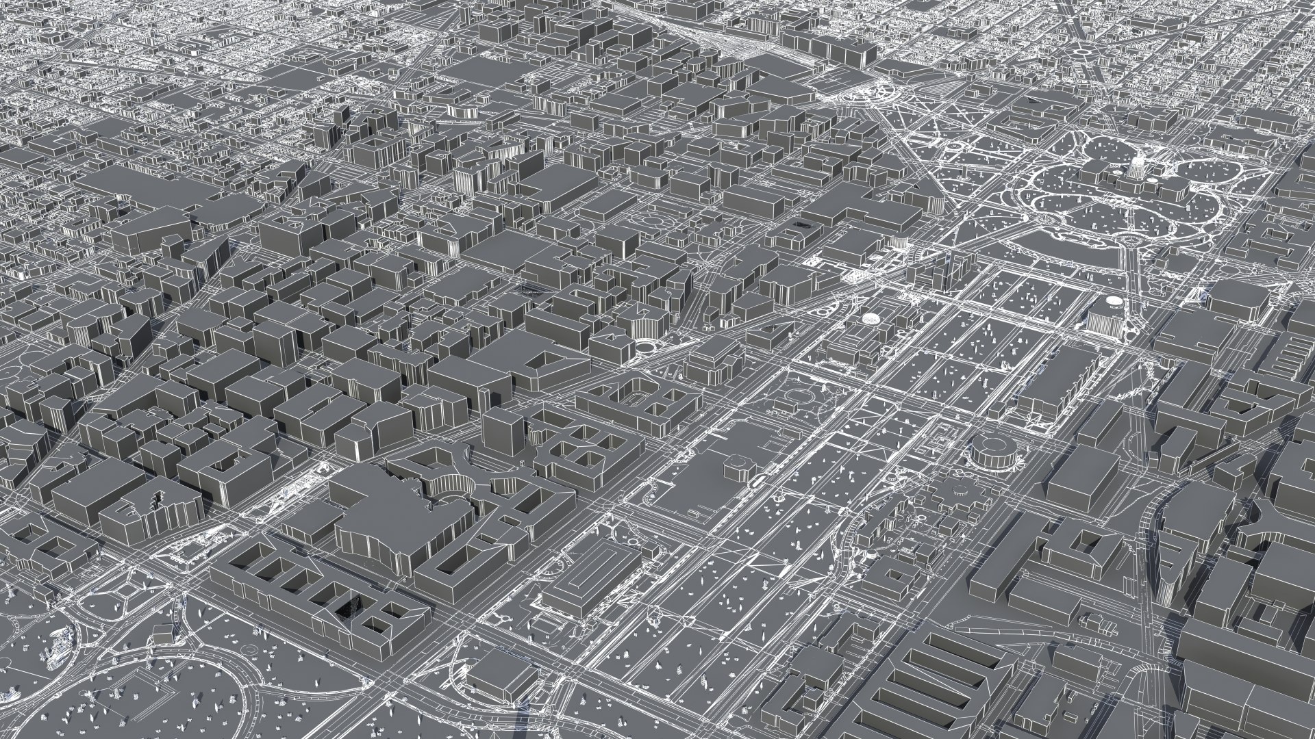 Washington DC model - TurboSquid 1764099