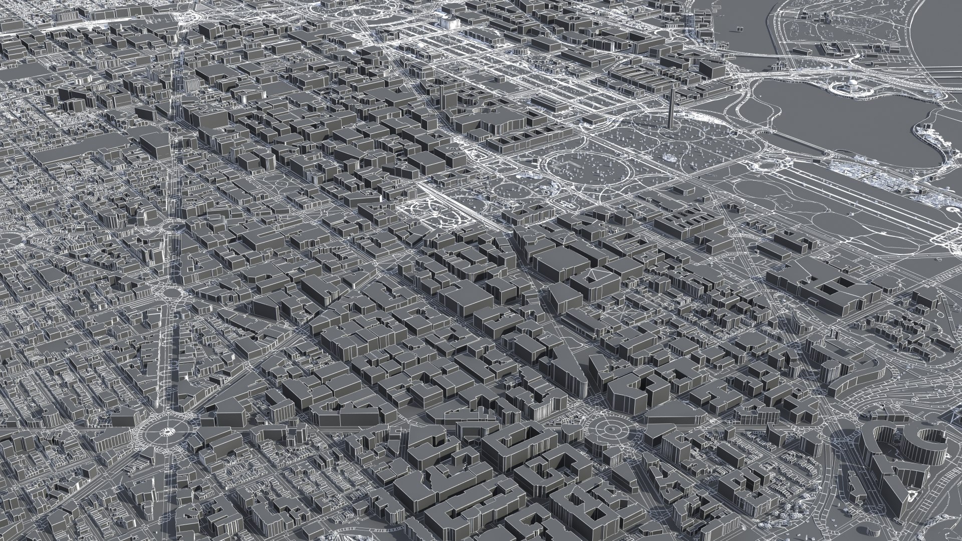 Washington DC model - TurboSquid 1764099