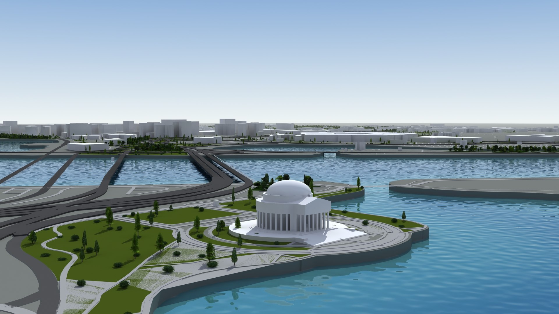 Washington DC model - TurboSquid 1764099