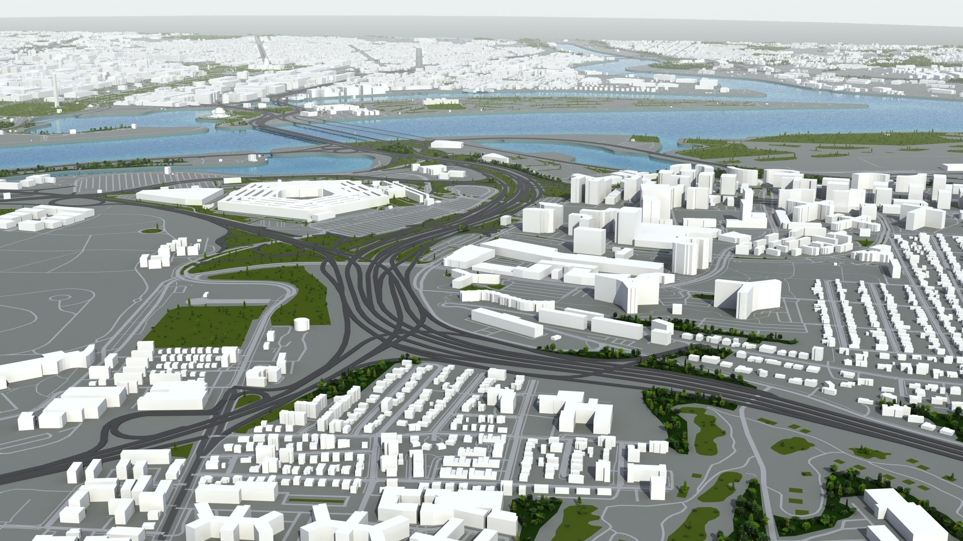 Washington DC model - TurboSquid 1764099