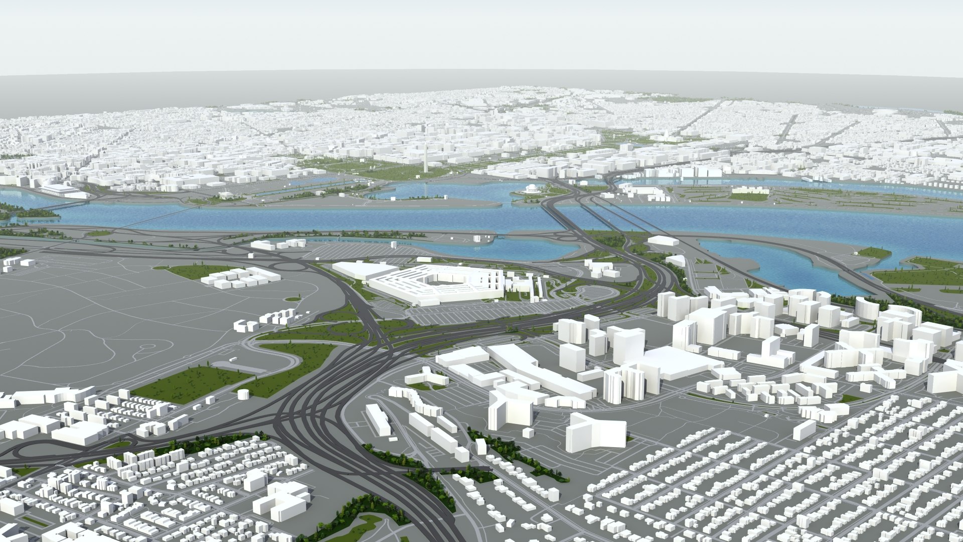 Washington DC model - TurboSquid 1764099