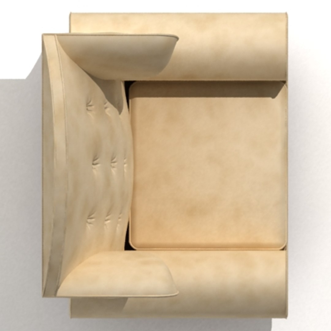 Wingback Chair Classic 3d Model