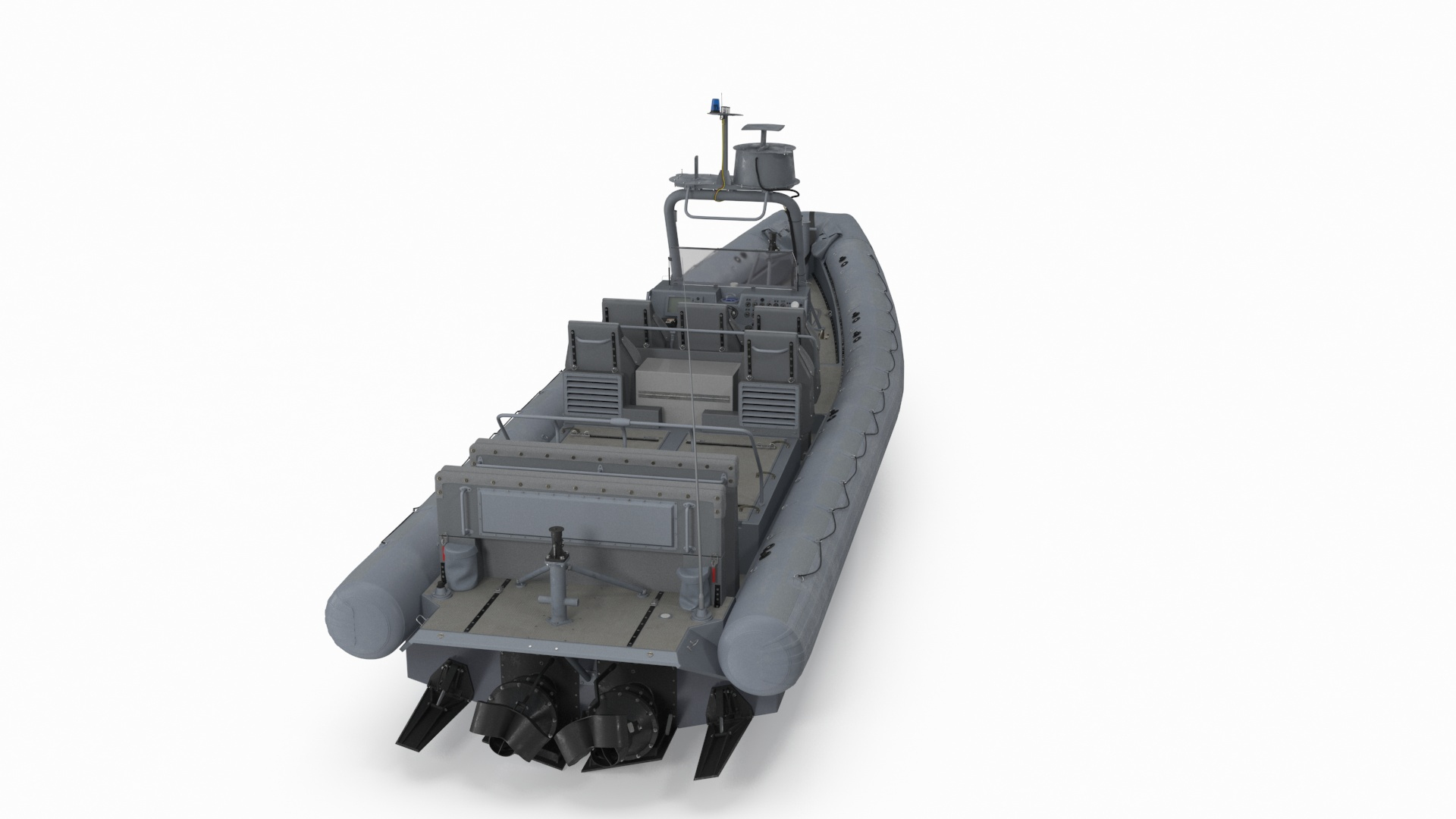 Inflatable Military Patrol Boat RHIB 3D Model - TurboSquid 2219838