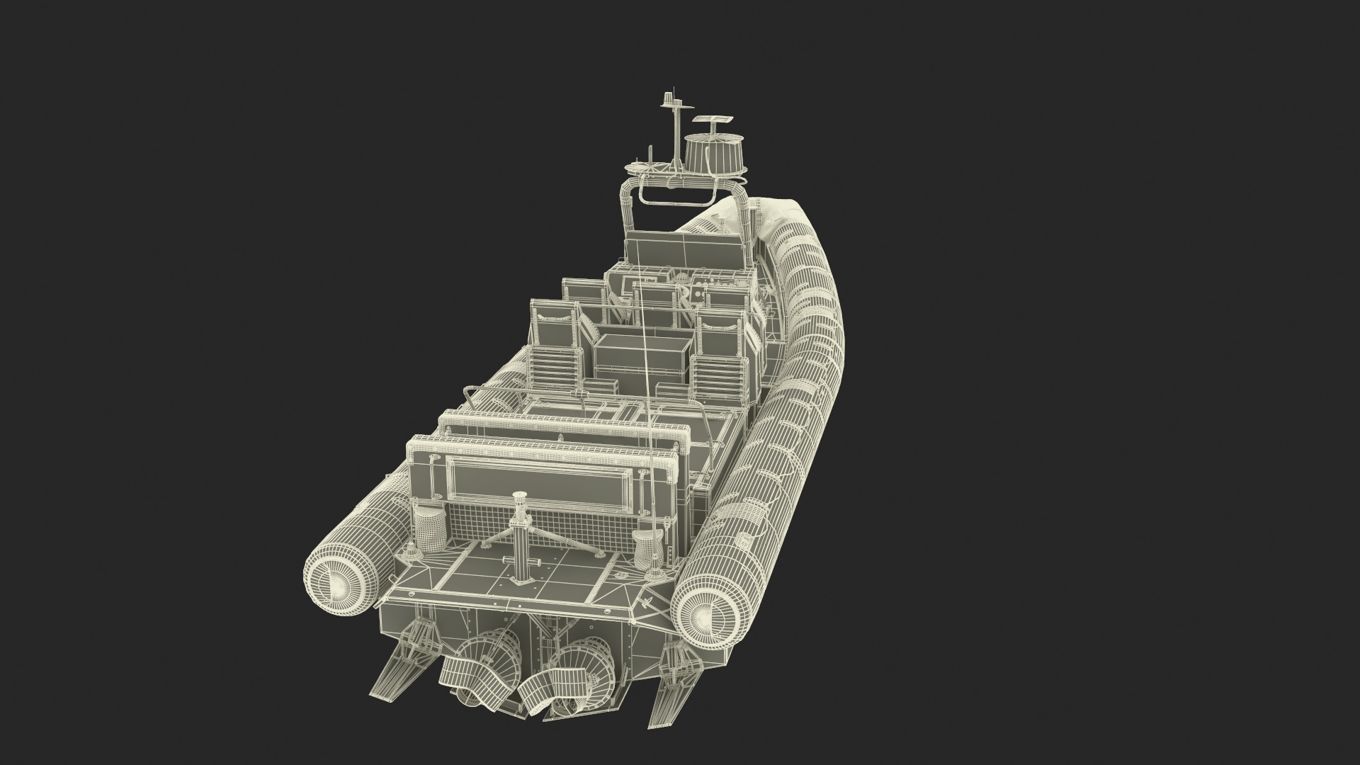 Inflatable Military Patrol Boat RHIB 3D Model - TurboSquid 2219838