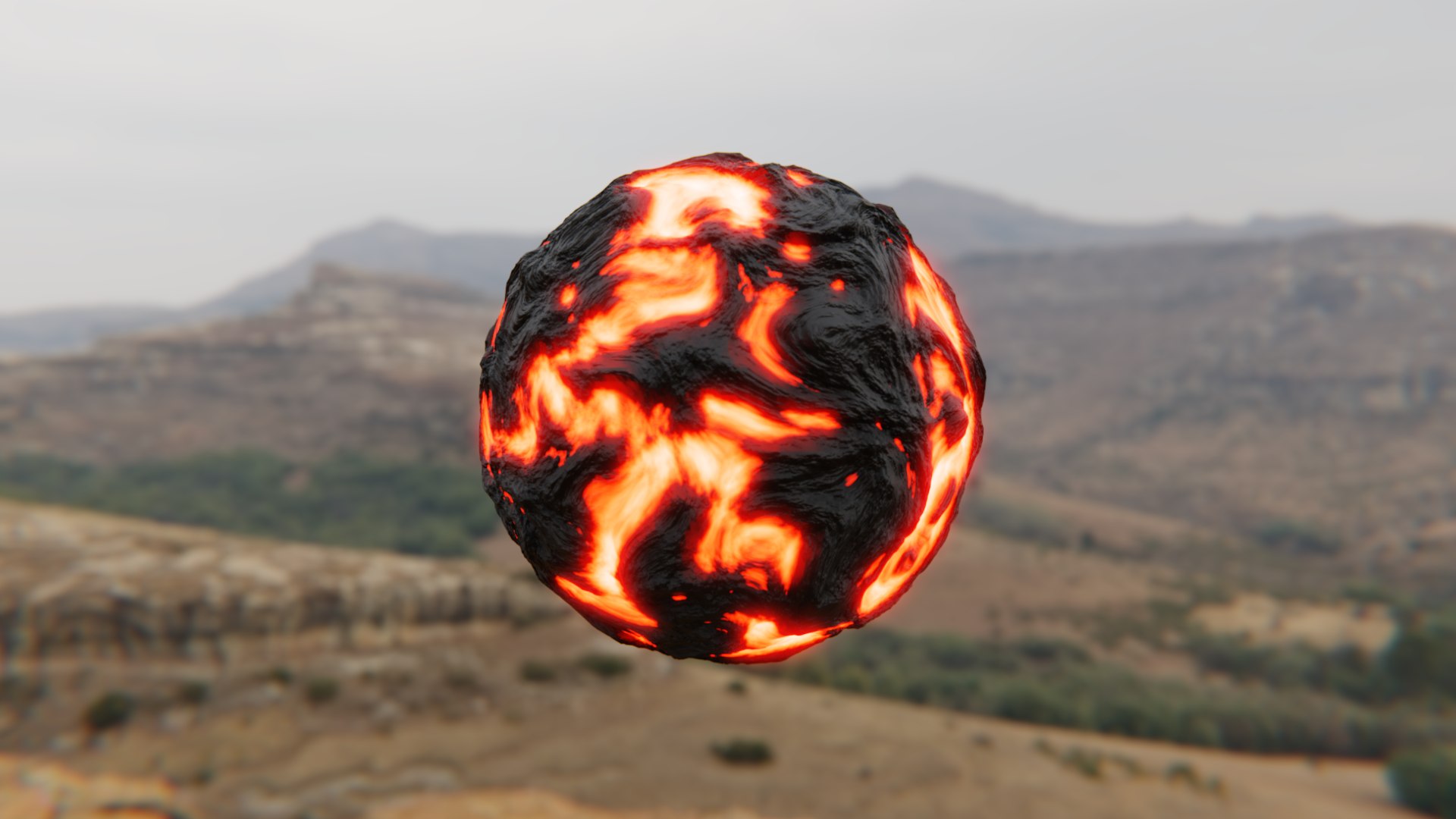 Procedural Lava Texture Model - TurboSquid 2107072