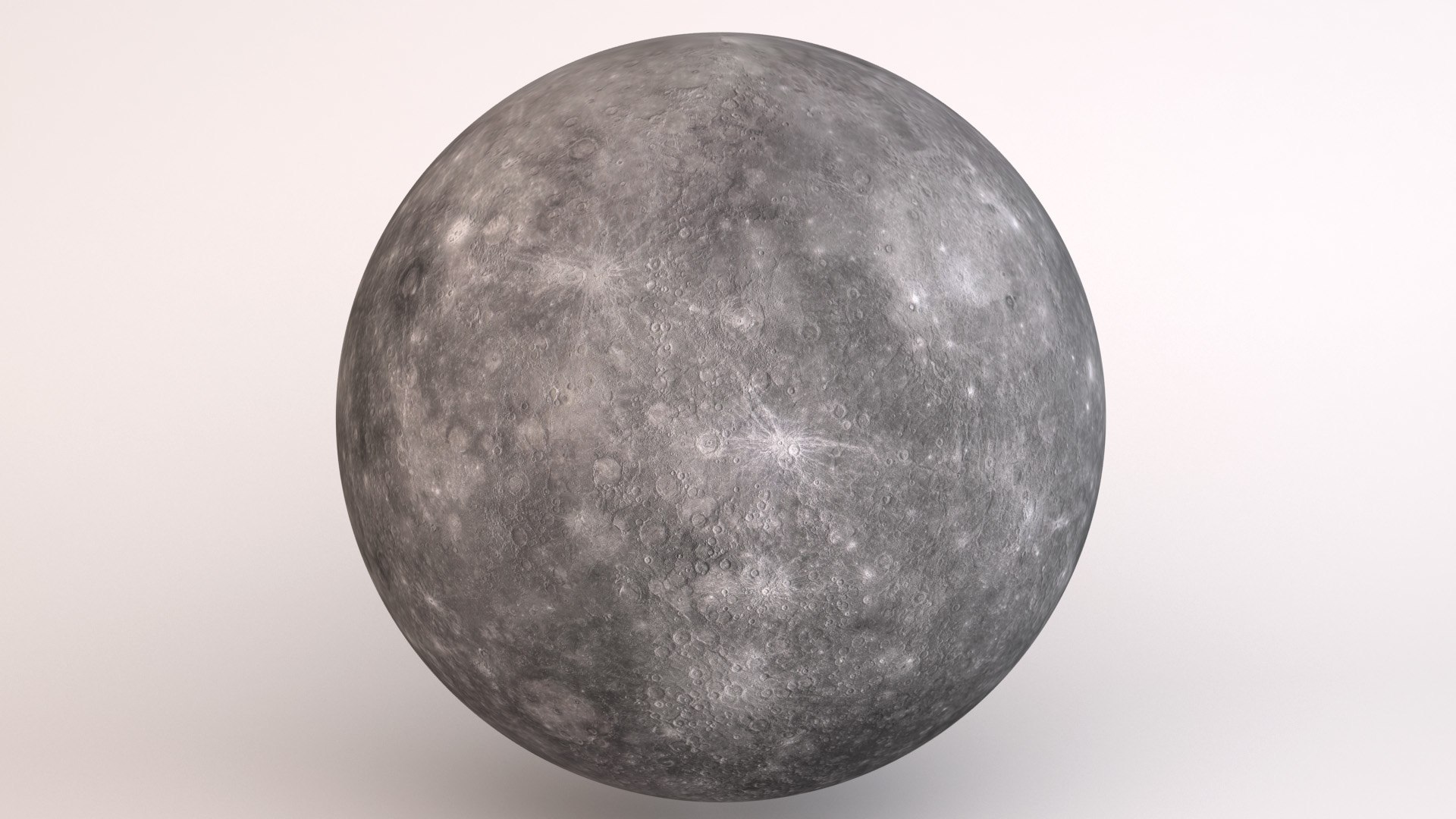Planet Mercury 3D Model - TurboSquid 1440535