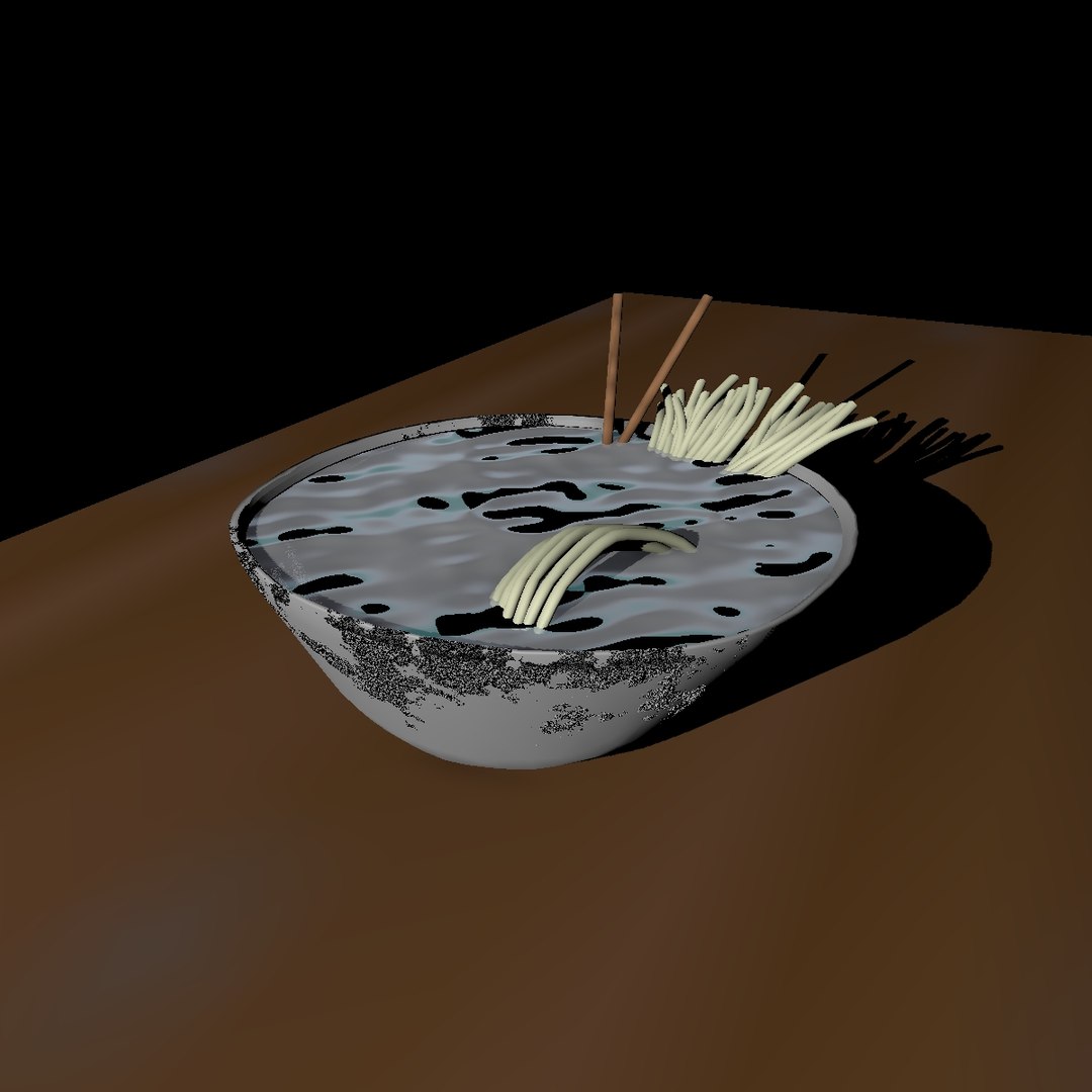 Ramen 3D Model - TurboSquid 1215468