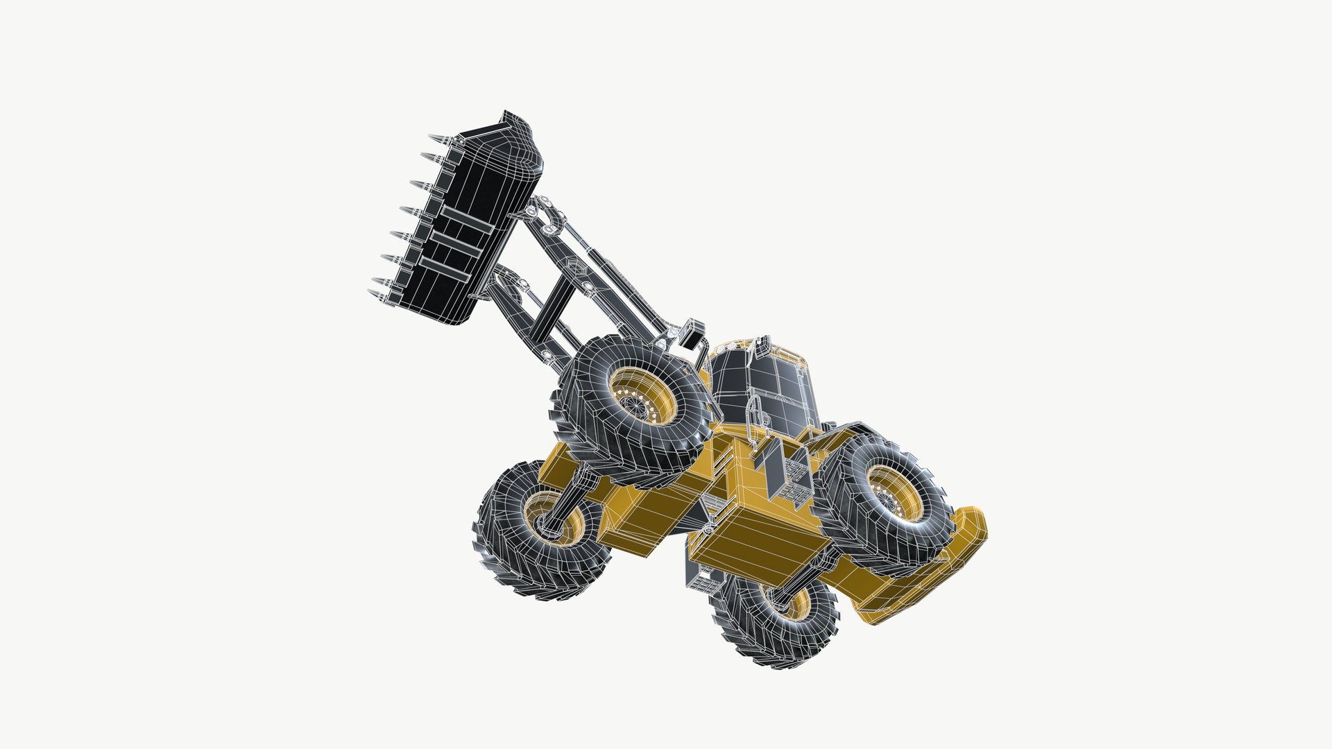 JCB Loader 3D Model - TurboSquid 2270788