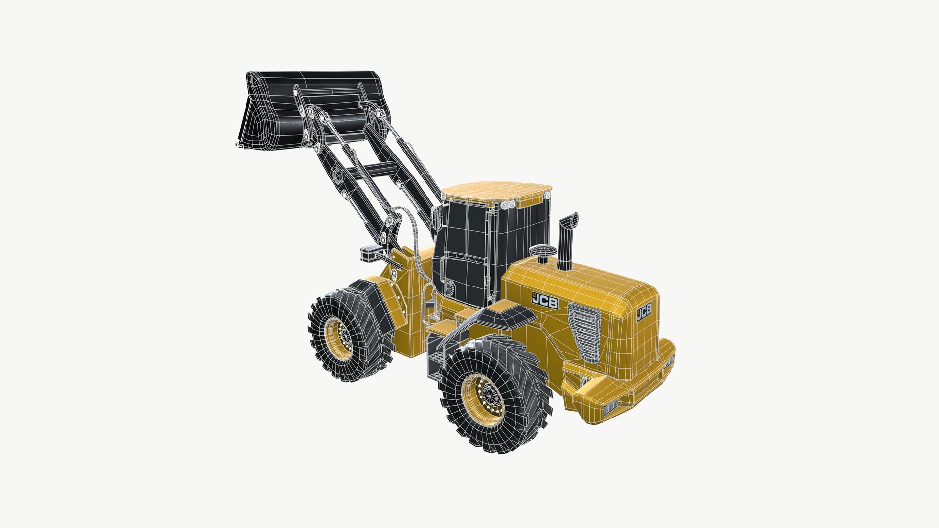JCB Loader 3D Model - TurboSquid 2270788
