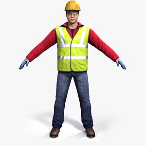 Construction Worker 3D Models for Download | TurboSquid