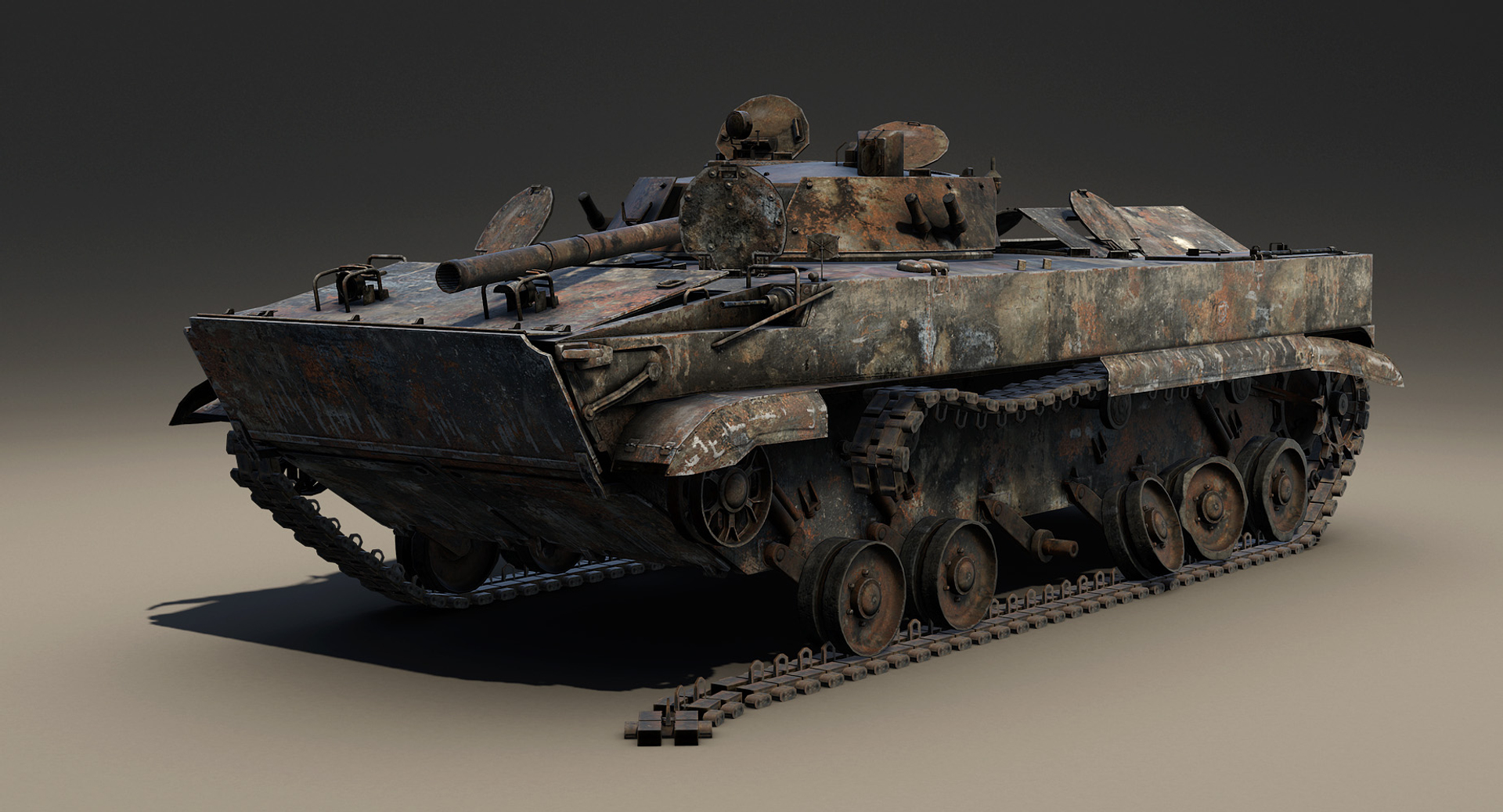 3D model low-poly bmp-3 - TurboSquid 1248158