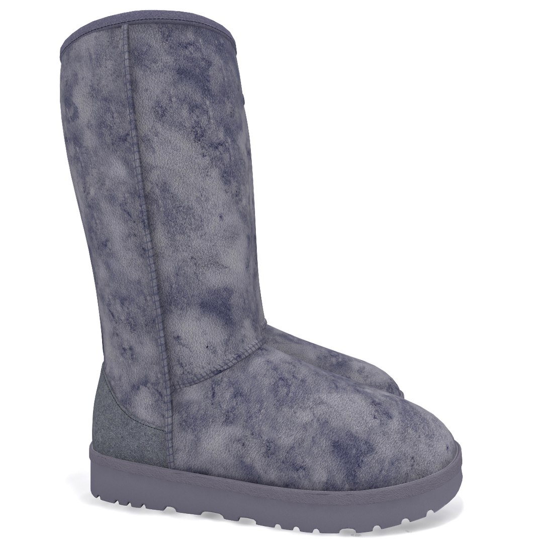 3d Model Ugg Classic Tall Boots