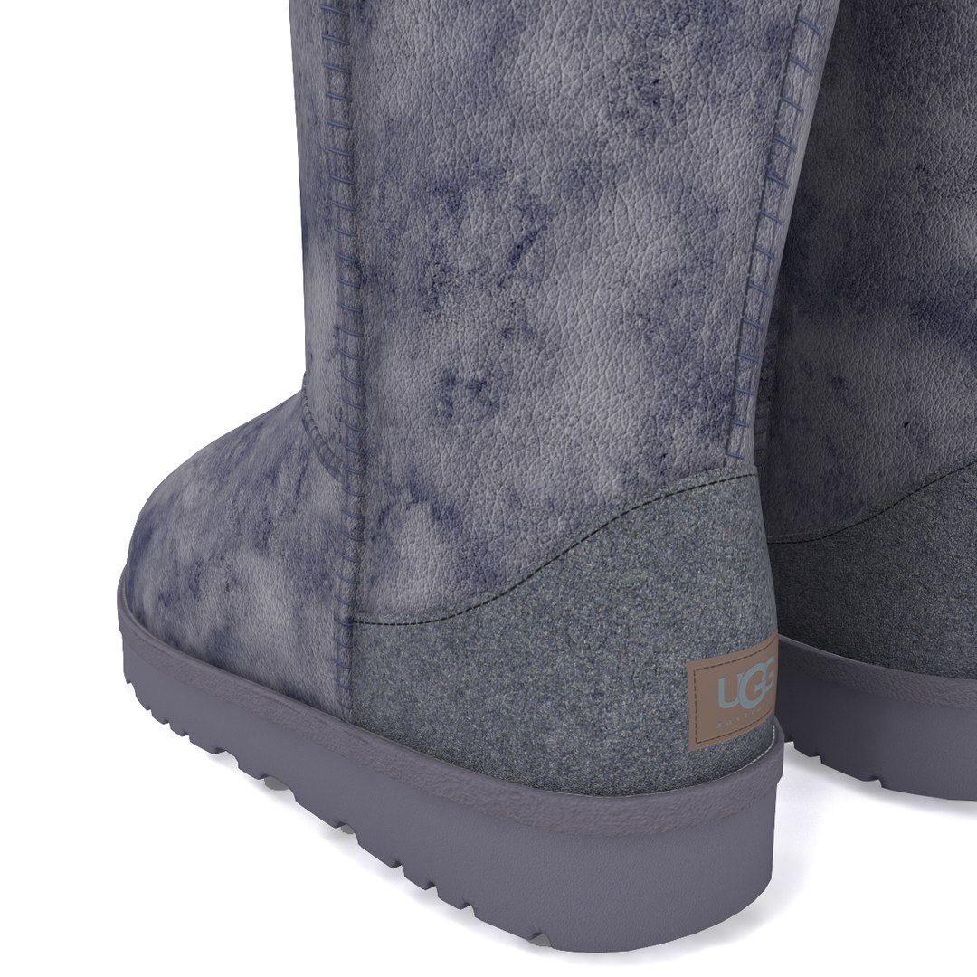 3d Model Ugg Classic Tall Boots