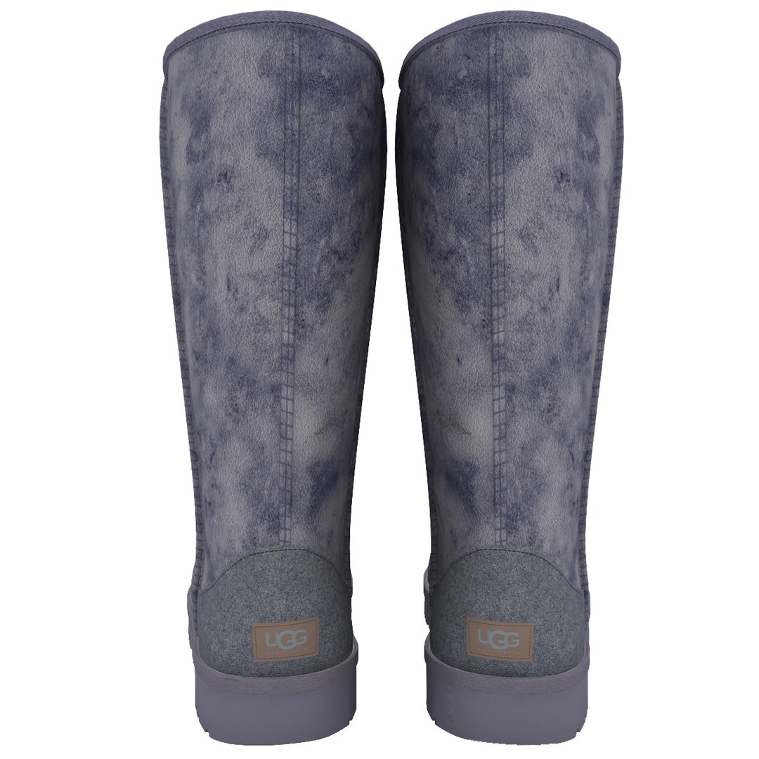 3d Model Ugg Classic Tall Boots