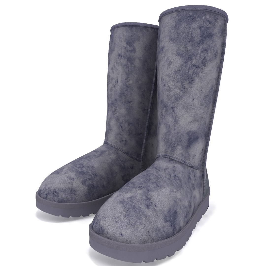 3d Model Ugg Classic Tall Boots